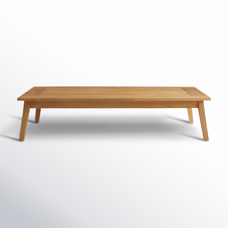 Sibyl Outdoor Solid Teak Wood Coffee Table | AllModern